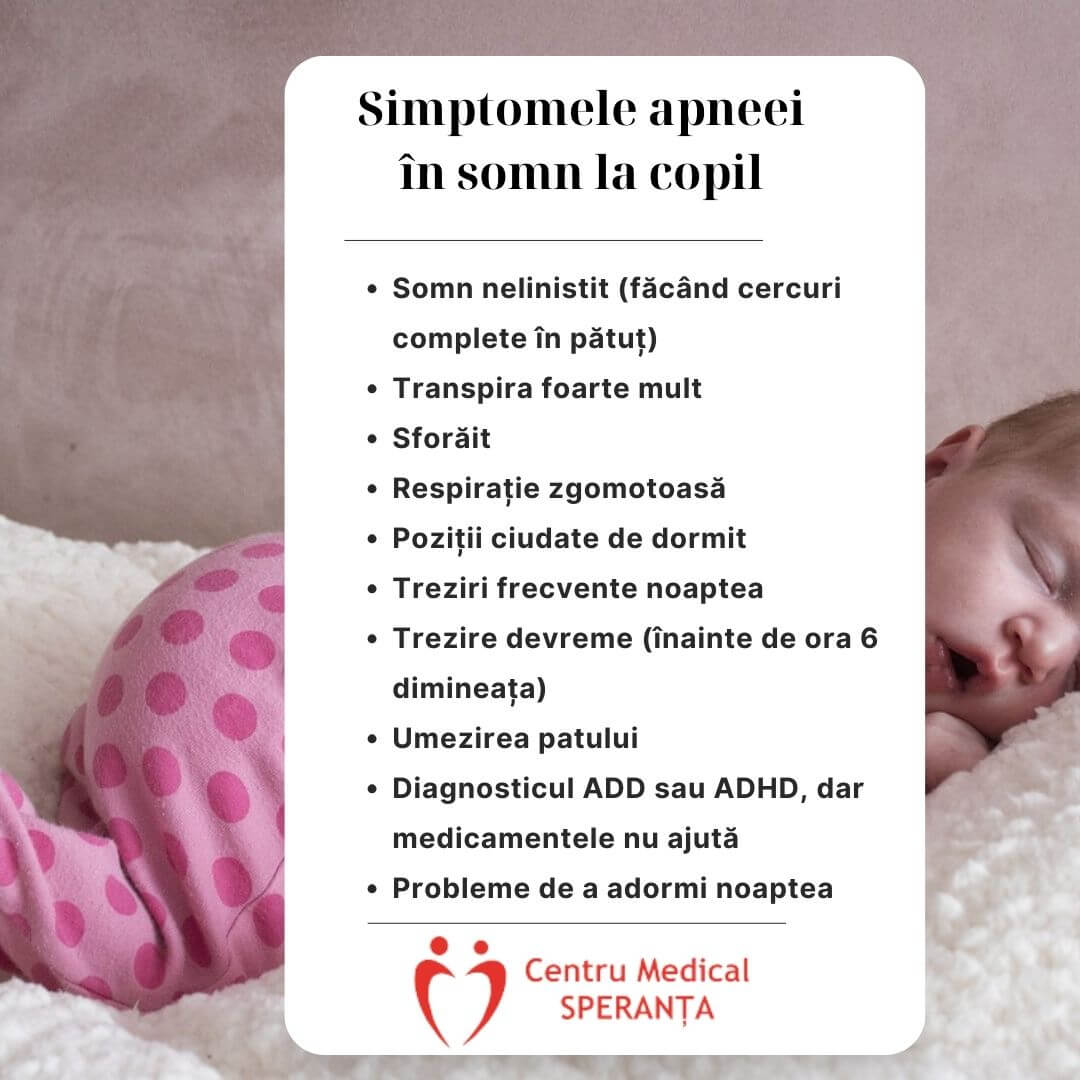 Apneea în somn la copil- cauze și simptome ‣ Clinica Speranța Craiova